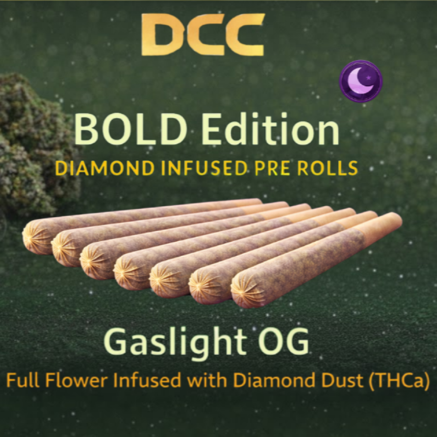 Gaslight Diamond Infused Preroll Bold Edition | .5g, 7pk • Spliff Second
